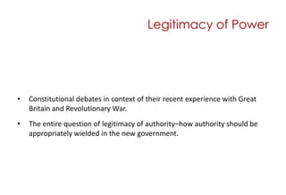 Federalism and the Distribution of Power and Authority | PPTX