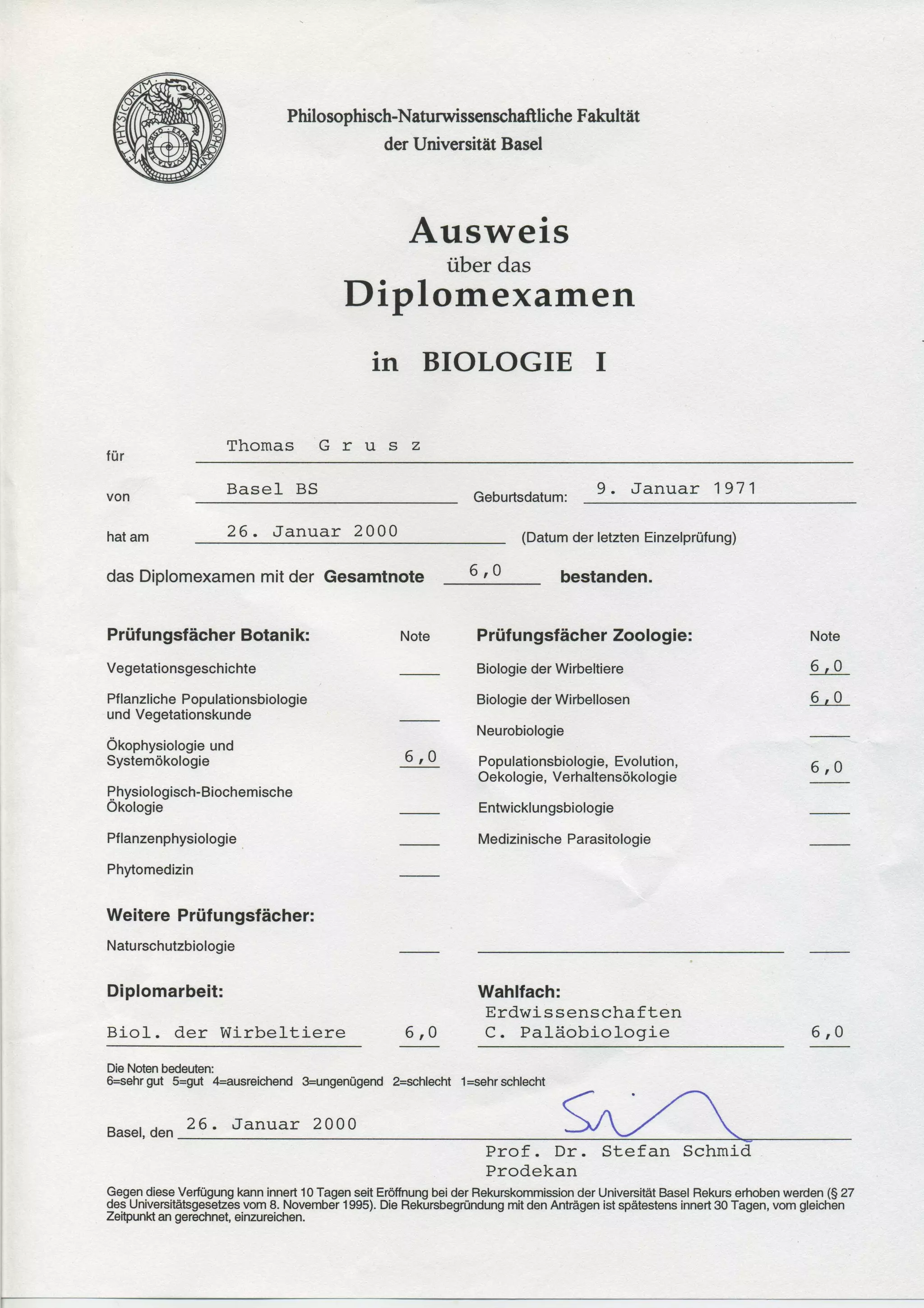 MSC Biology Thomas Grusz | PDF