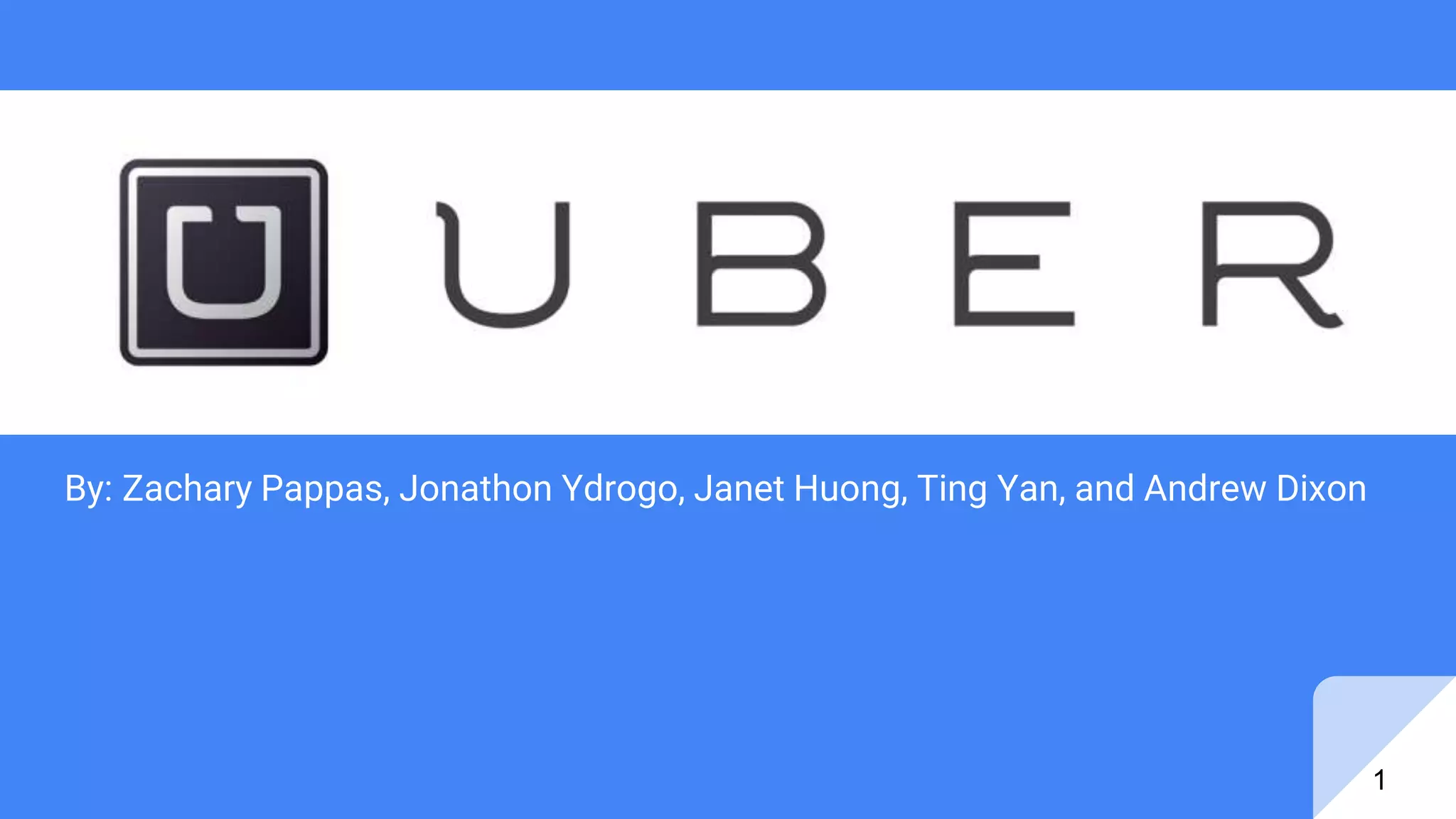 Uber Presentation | PPT