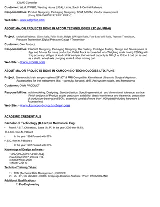 RESUME LEKHRAM PATEL | DOC