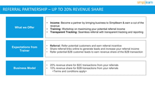 Trainer Partnership Simplilearn | PPTX