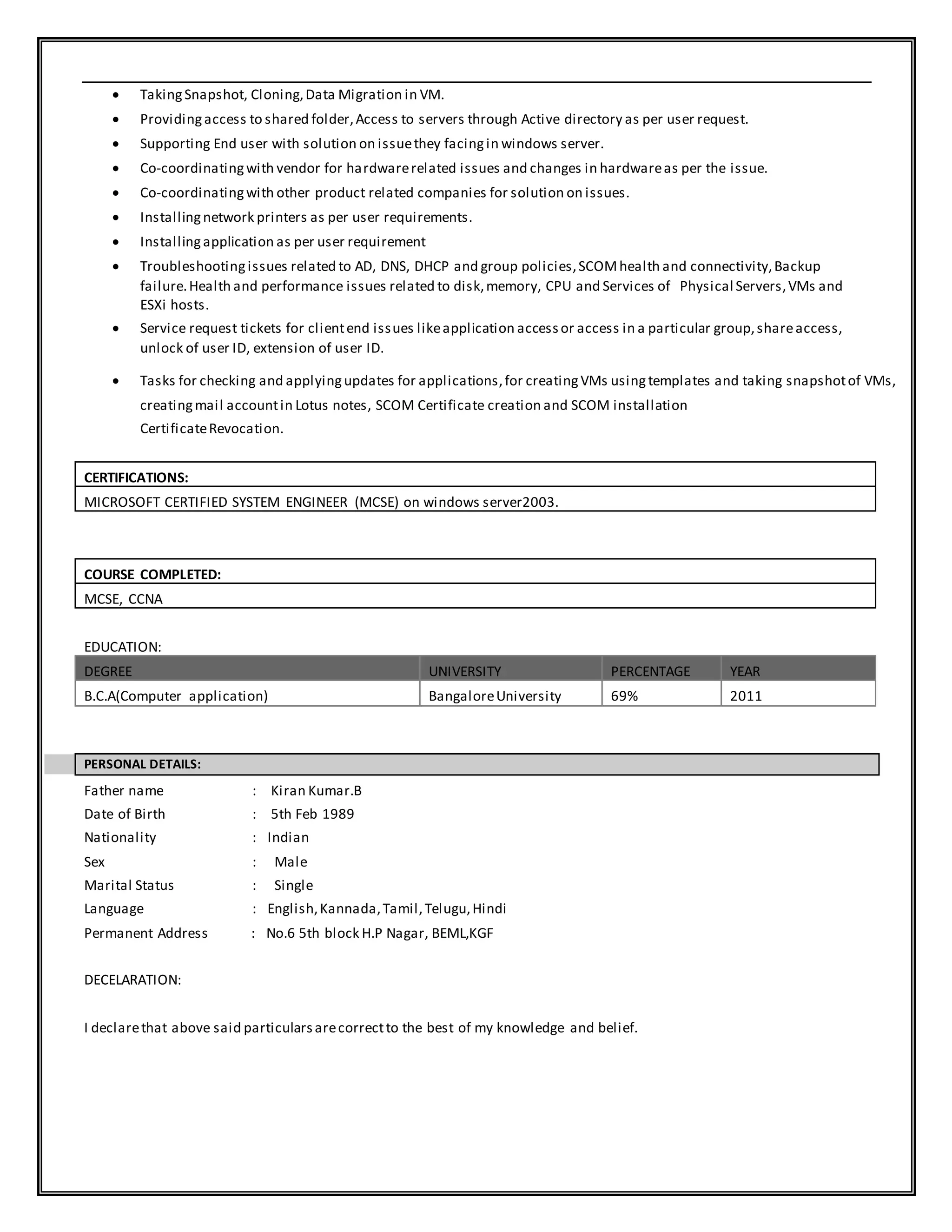KiranNew_Resume | PDF