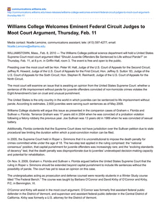 comm Moot Court Argument Thursday Feb 11 | PDF