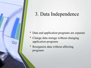 File Processing System and Database Systems | PPTX