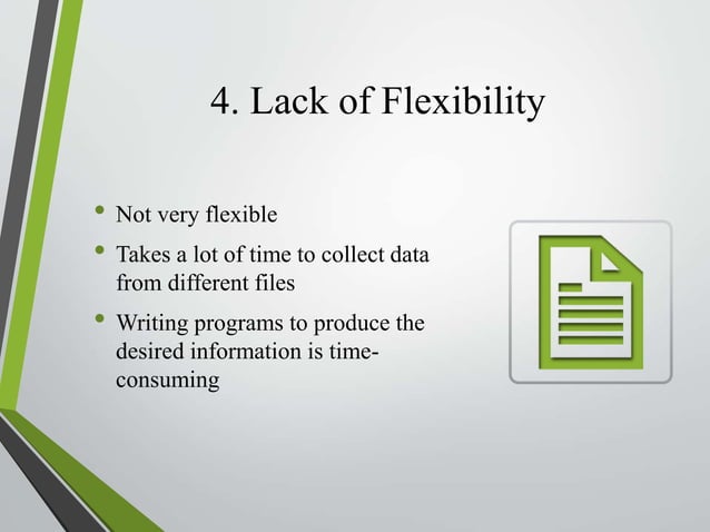 File Processing System and Database Systems | PPT File Processing System and Database Systems | PPT