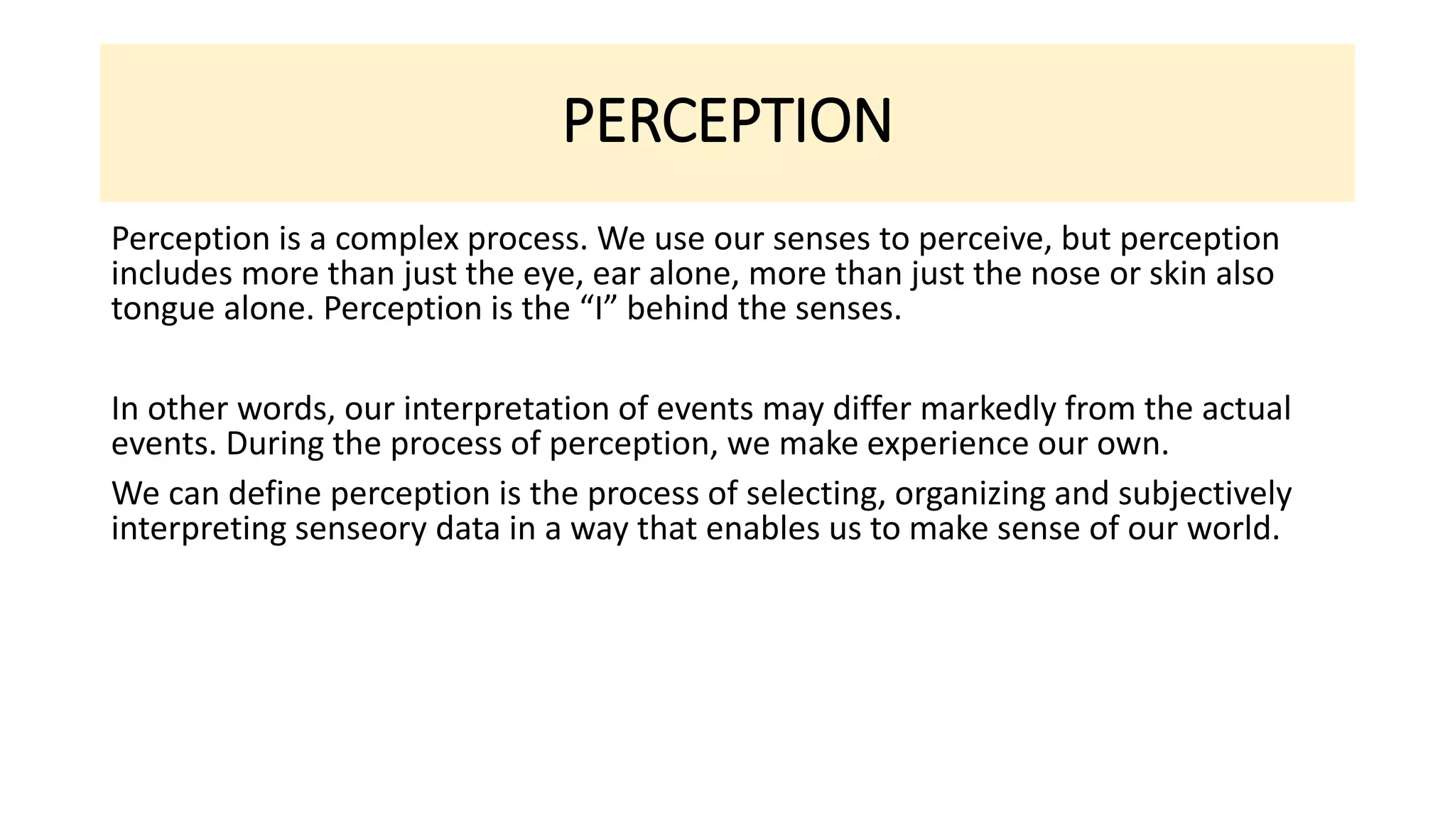 4) filters and perception in communication | PPTX