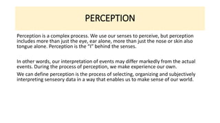 4) filters and perception in communication | PPTX