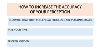 4) filters and perception in communication | PPTX