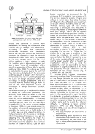 The Cognitive Use of Prior Knowledge in Design Cognition: The Role of ...