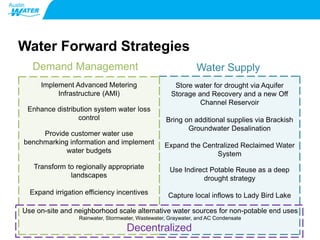 Austin Water's Water Forward integrated water resource plan | PPT