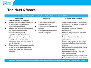 Austin Water's Water Forward integrated water resource plan | PPT