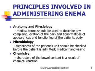 Administering enema | PDF