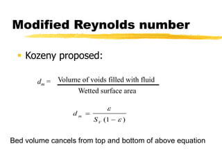 Particle Technology- Fluid Flow in Porous Media | PPTX