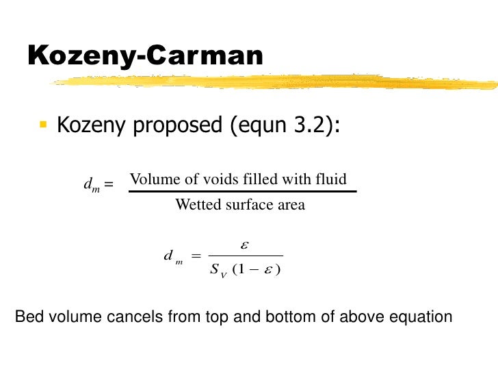 Particle Technology- Fluid Flow in Porous Media