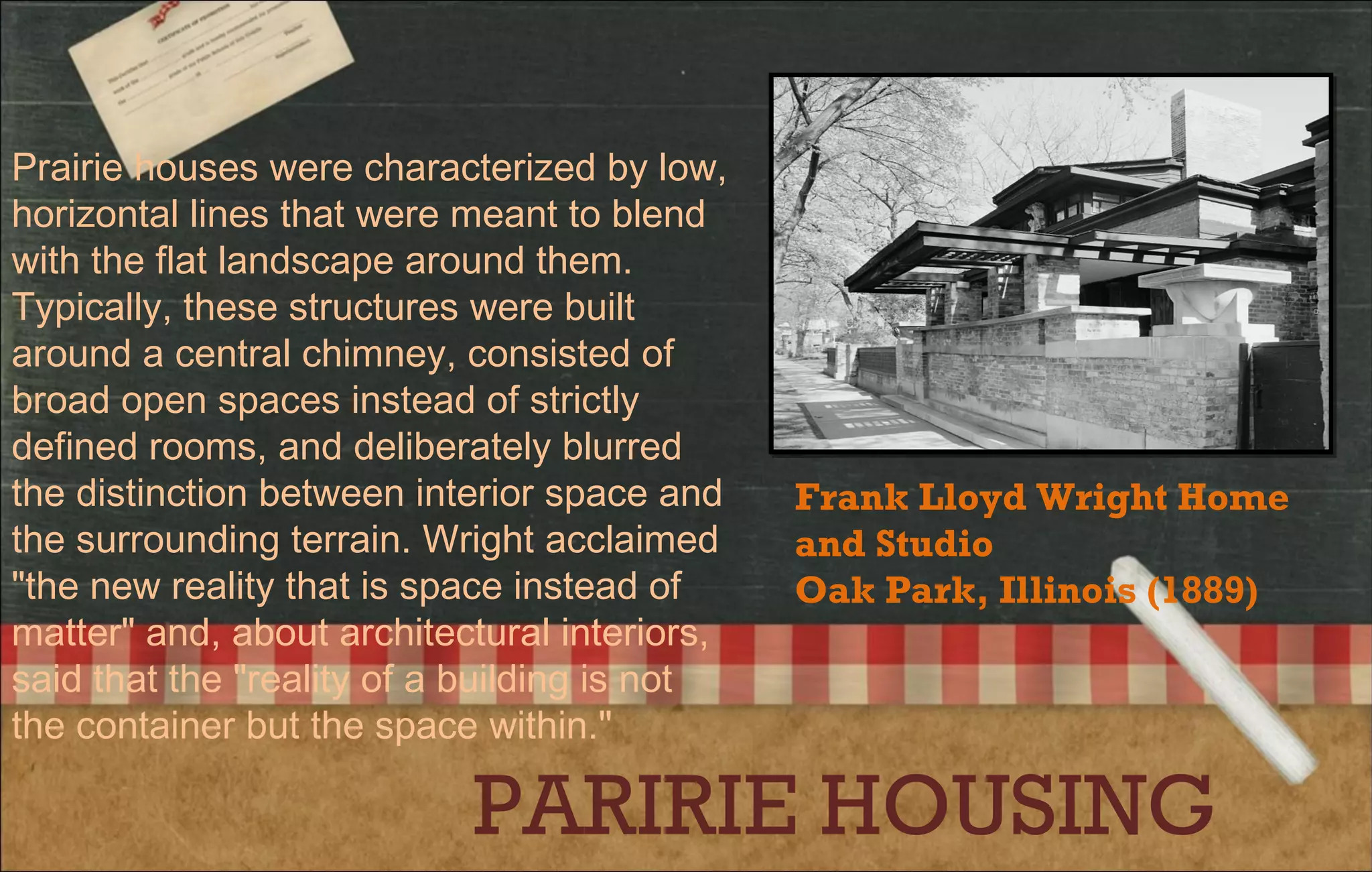 Architect Frank Lloyd Wright | PPT