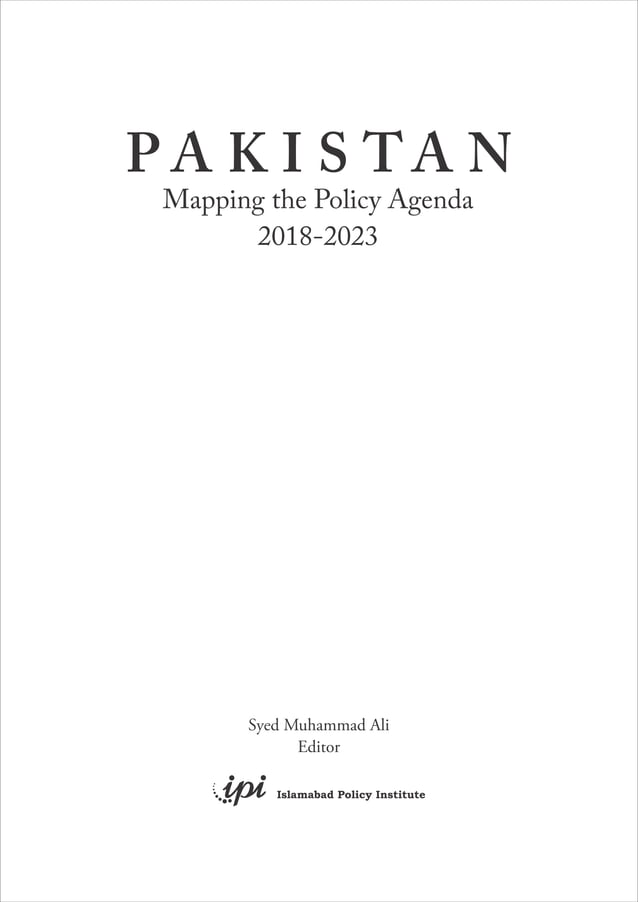Pakistan - Mapping the Policy Agenda 2018-2023 | PDF