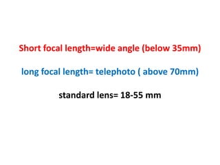 4 focal length | PPTX