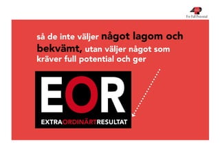 4FP Academy, öppet program | PPT