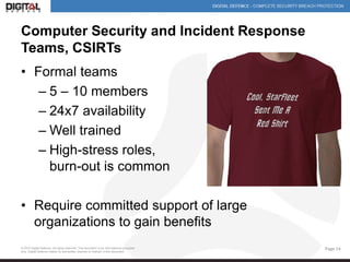 Robert beggs incident response teams - atlseccon2011 | PPT