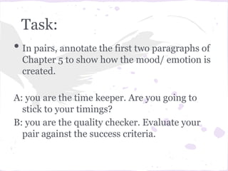 4 frankenstein initial emotion | PPTX | Horror | Genres