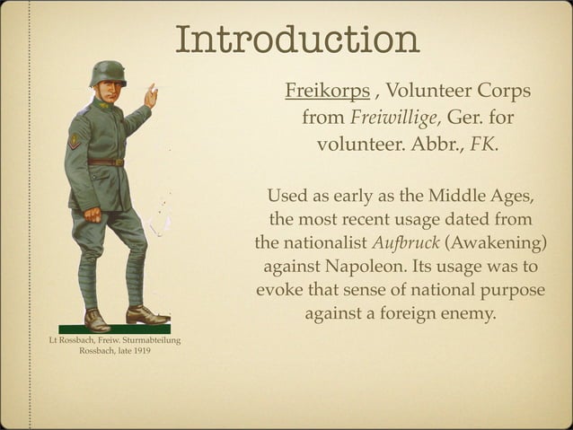 Nazi Rise to Power, Part 4; The Freikorps Years, 1919-1923 | ZIP