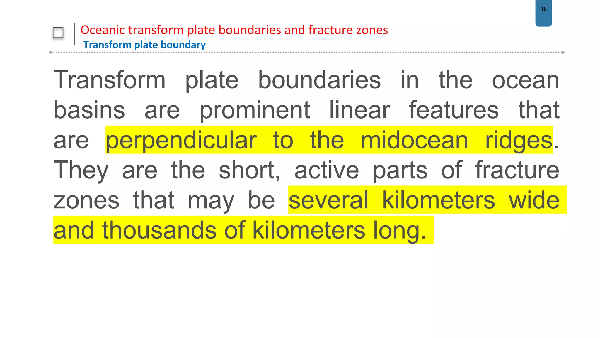 Transform plate boundary | PPTX