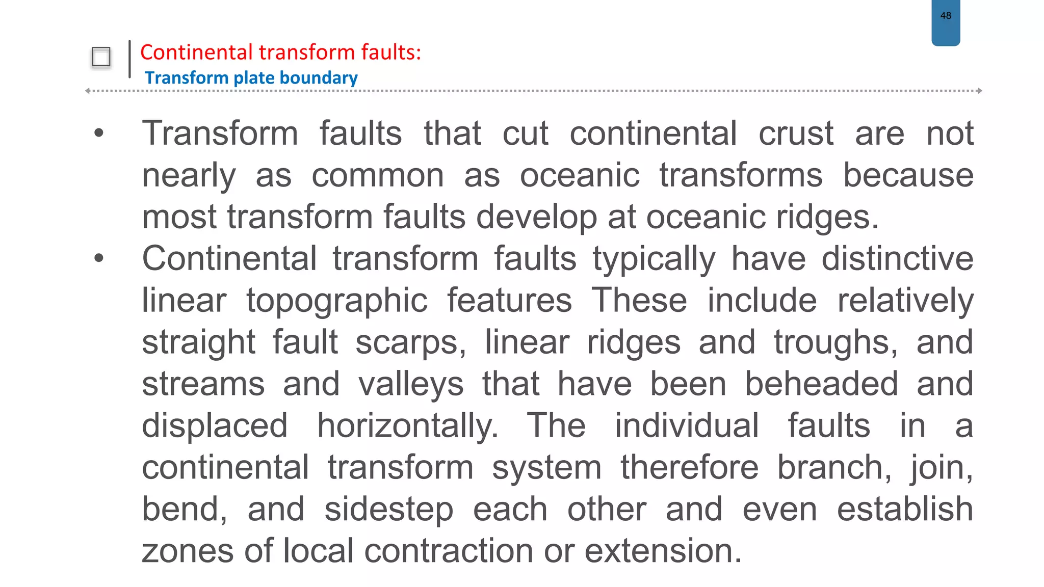 Transform plate boundary | PPTX