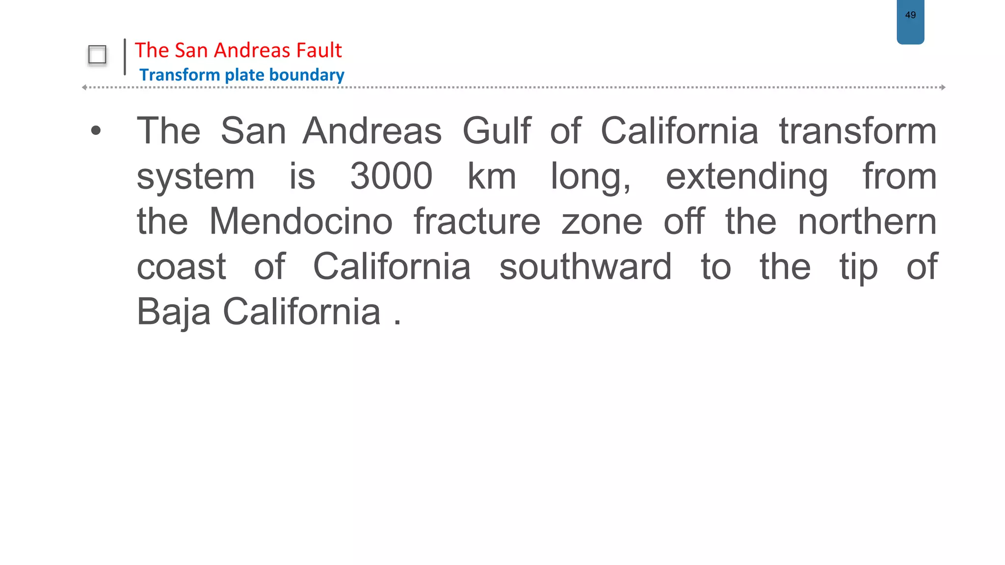 Transform plate boundary | PPTX