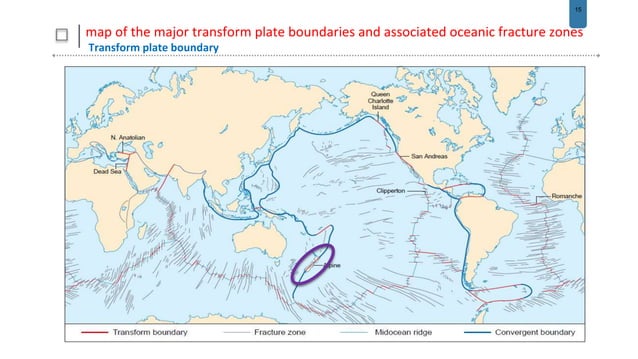 Transform plate boundary | PPTX | Geography | Science