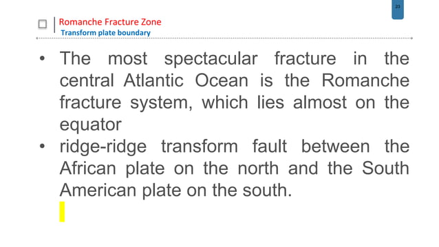 Transform plate boundary | PPTX | Geography | Science