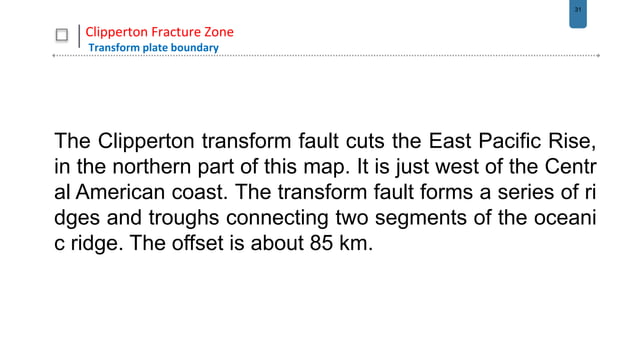 Transform plate boundary | PPTX | Geography | Science