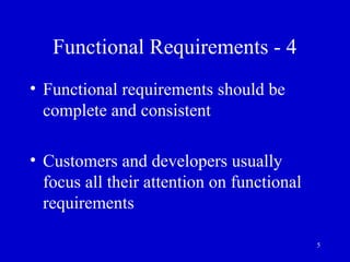 Functional-Requirements in Software Requirement Engineering | PPT