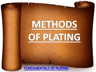 4 fundamental of plating GR9 | PPTX | Cooking | Food & Drink