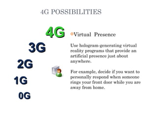 4 G TECHNOLOGY | PPT