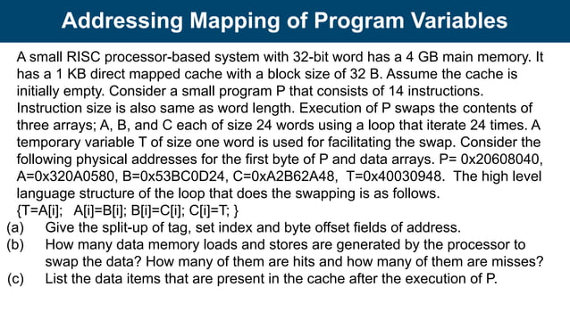 cache memory | PPT