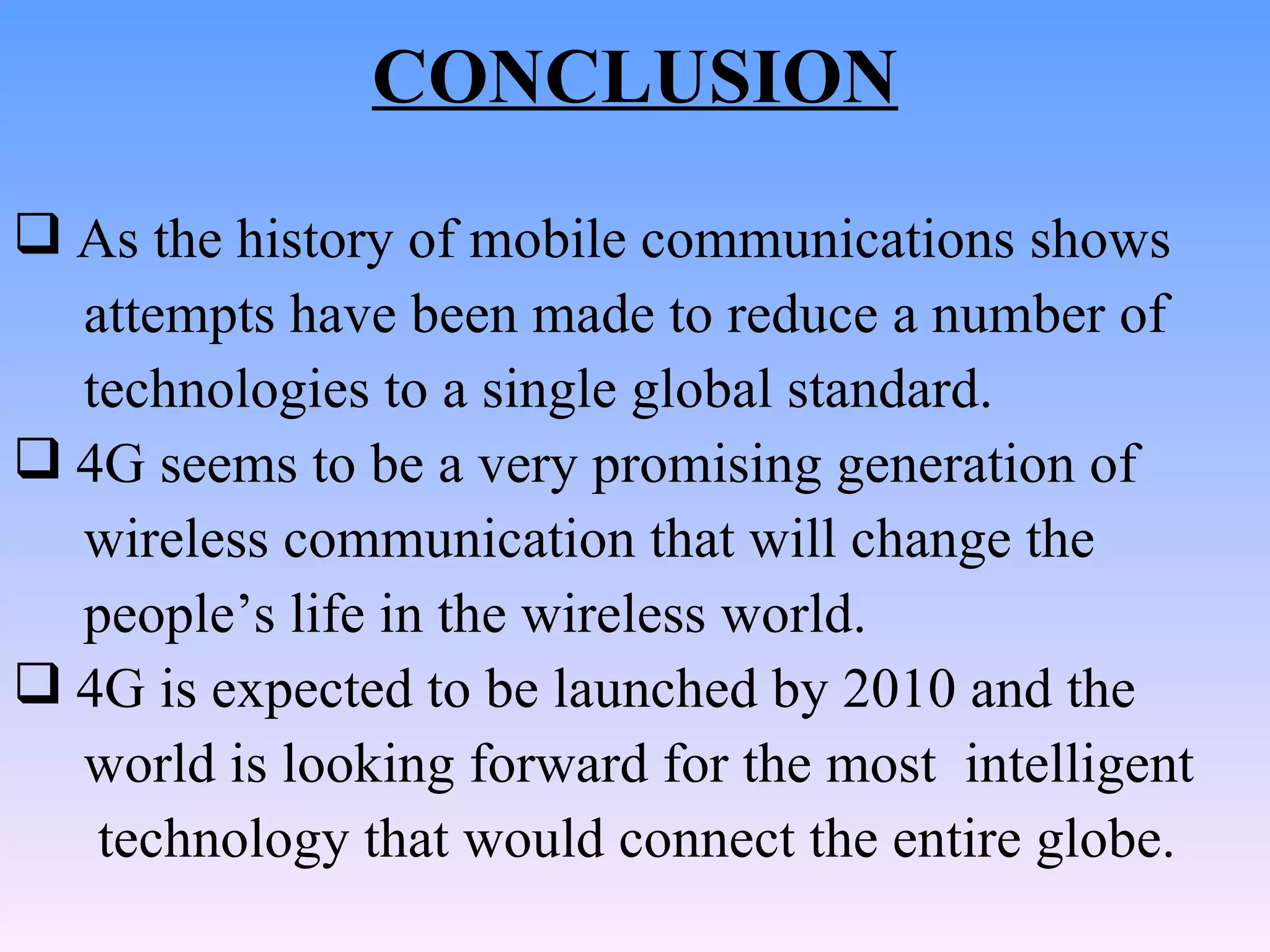 4 G Mobile Communication System | PPT
