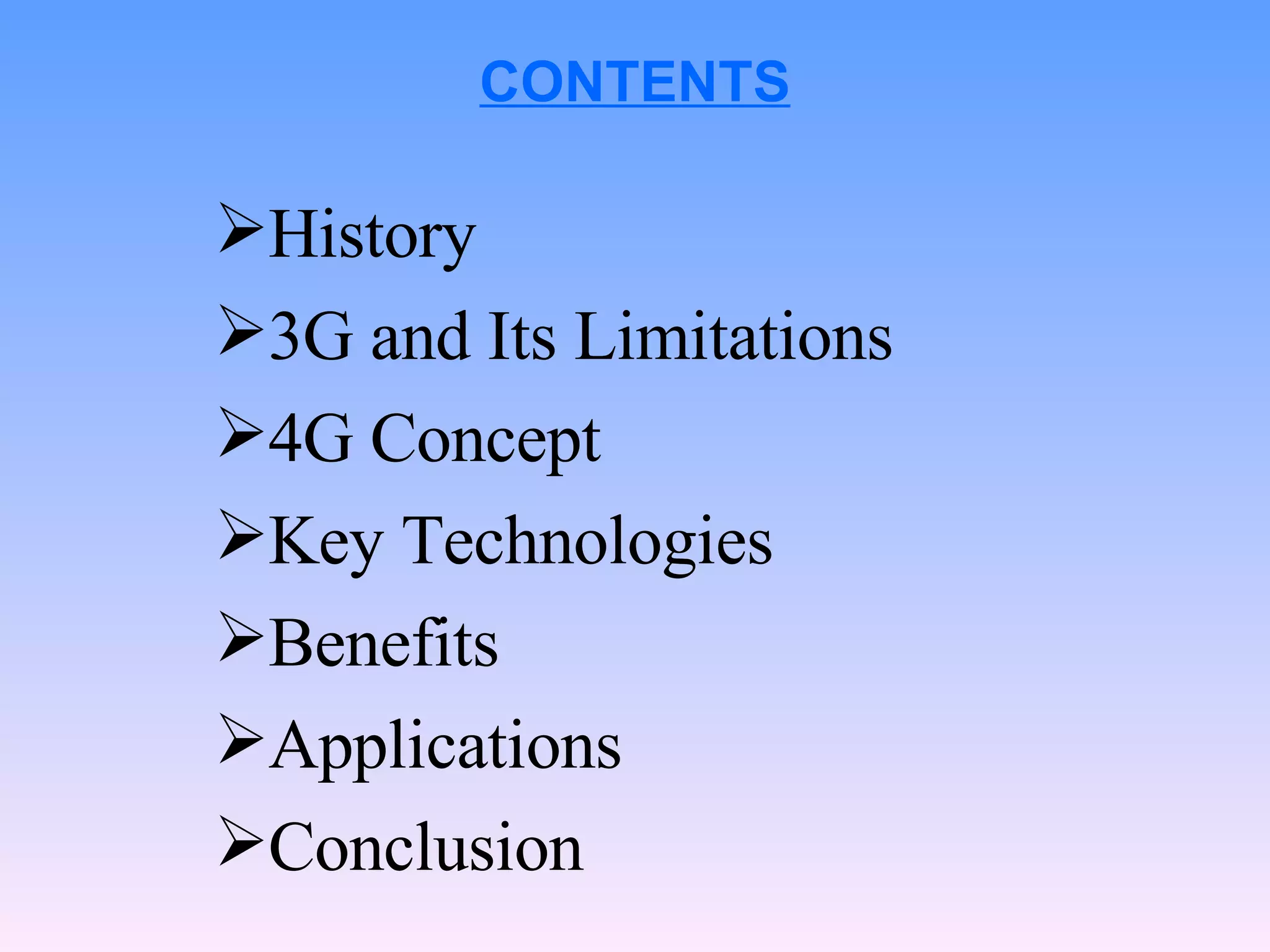 4 G Mobile Communication System | PPT