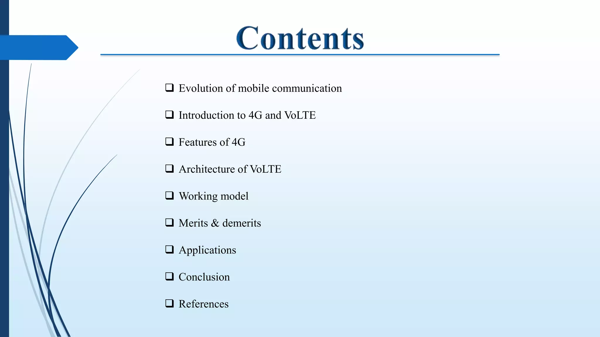 4G & VOLTE : Introduction and Comparison | PPTX