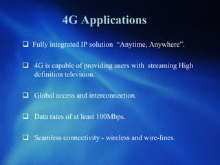 4g wireless technology شبكات الجيل الرابع كتاب في غاية الاهمية | PPT