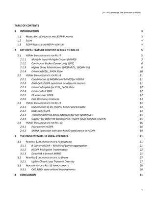 4 g americas white paper the evolution of hspa_october 2011x | PDF