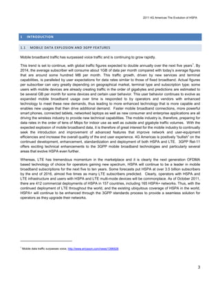 4 g americas white paper the evolution of hspa_october 2011x | PDF