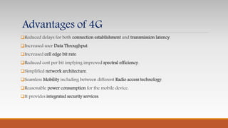 4 g and 5g Communication | PPT