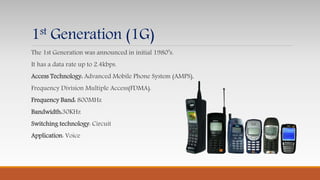 4 g and 5g Communication | PPT