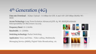4 g and 5g Communication | PPT