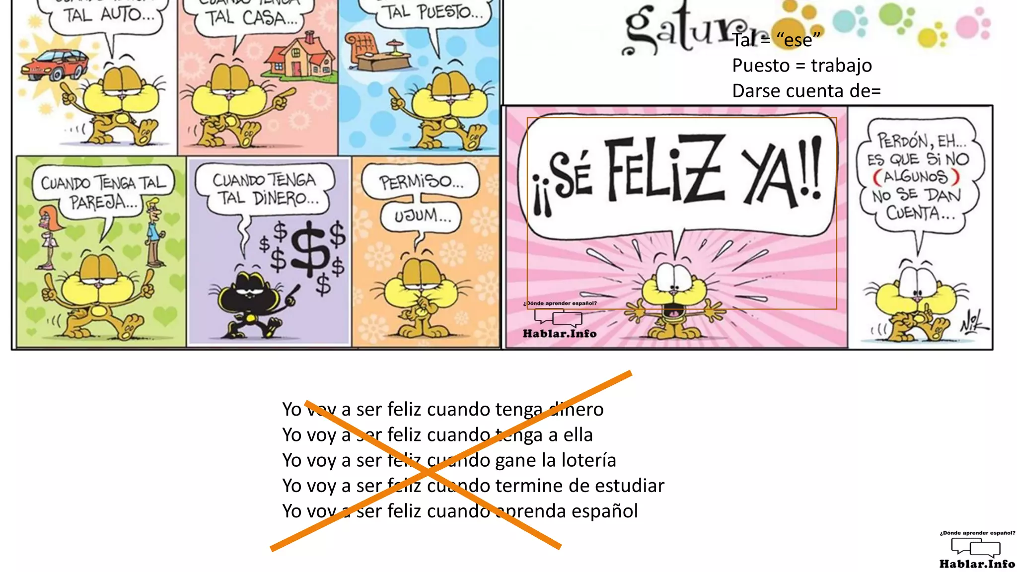 Subjuntivo Cuando Ejemplos Gaturro | PDF