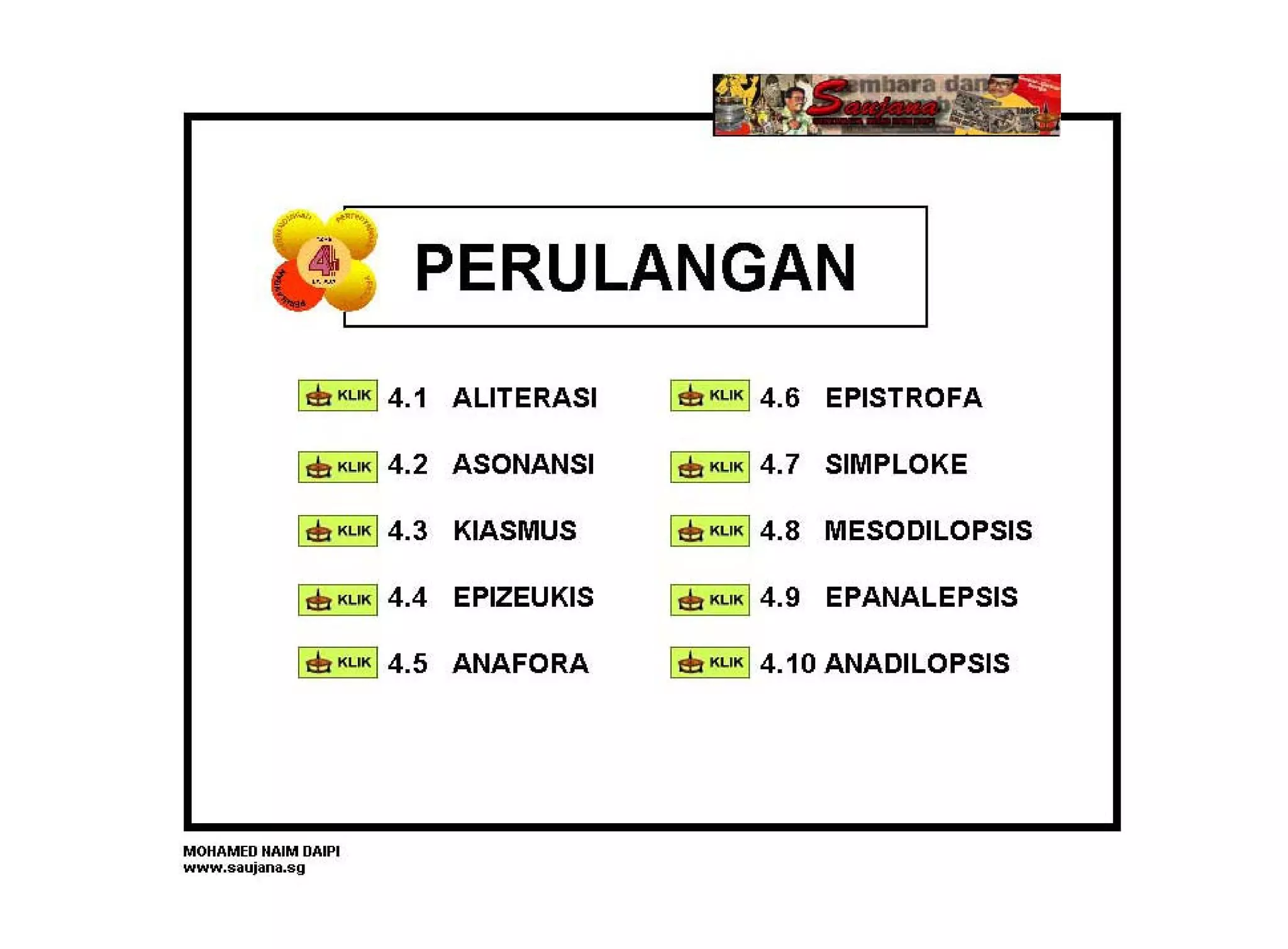 4 Gaya Bahasa Perulangan | PDF