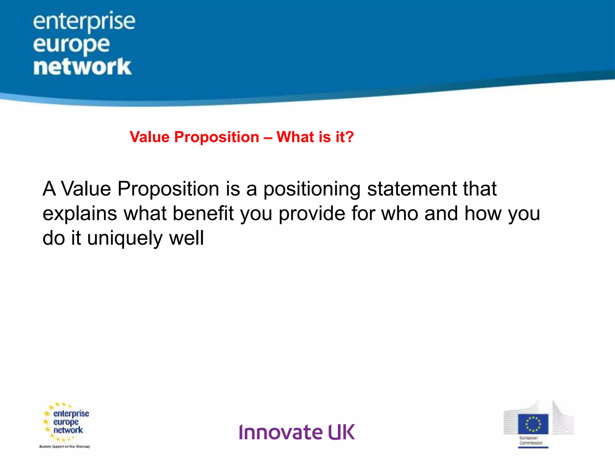 Value Proposition | PPT