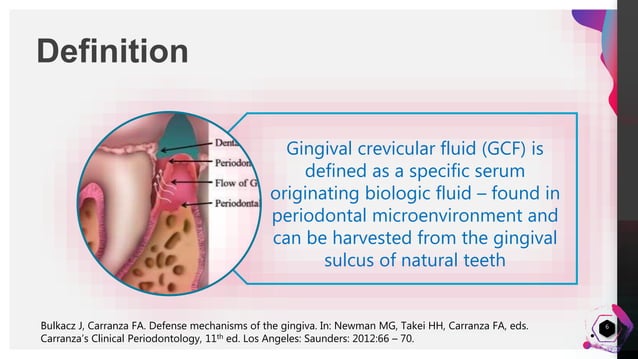 GINGIVAL CREVICULAR FLUID | PPTX | Biological Sciences | Science