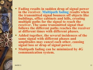 4g communication | PPT