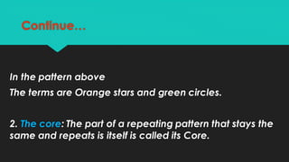 Mathematical patterns | PDF